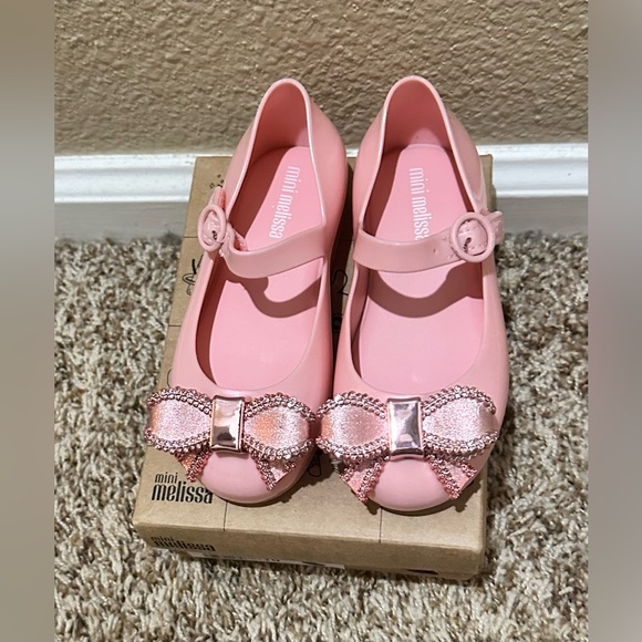 Mini Melissa | Shoes | Mini Melissagirls Mini Sweet Love Bow Jelly ...